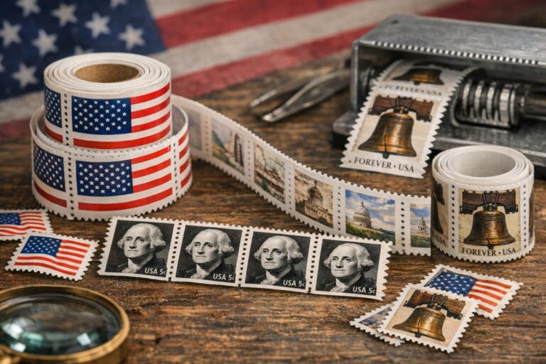 What Are Coil Stamps: Understanding U.S. Coil Formats - West Coast ...